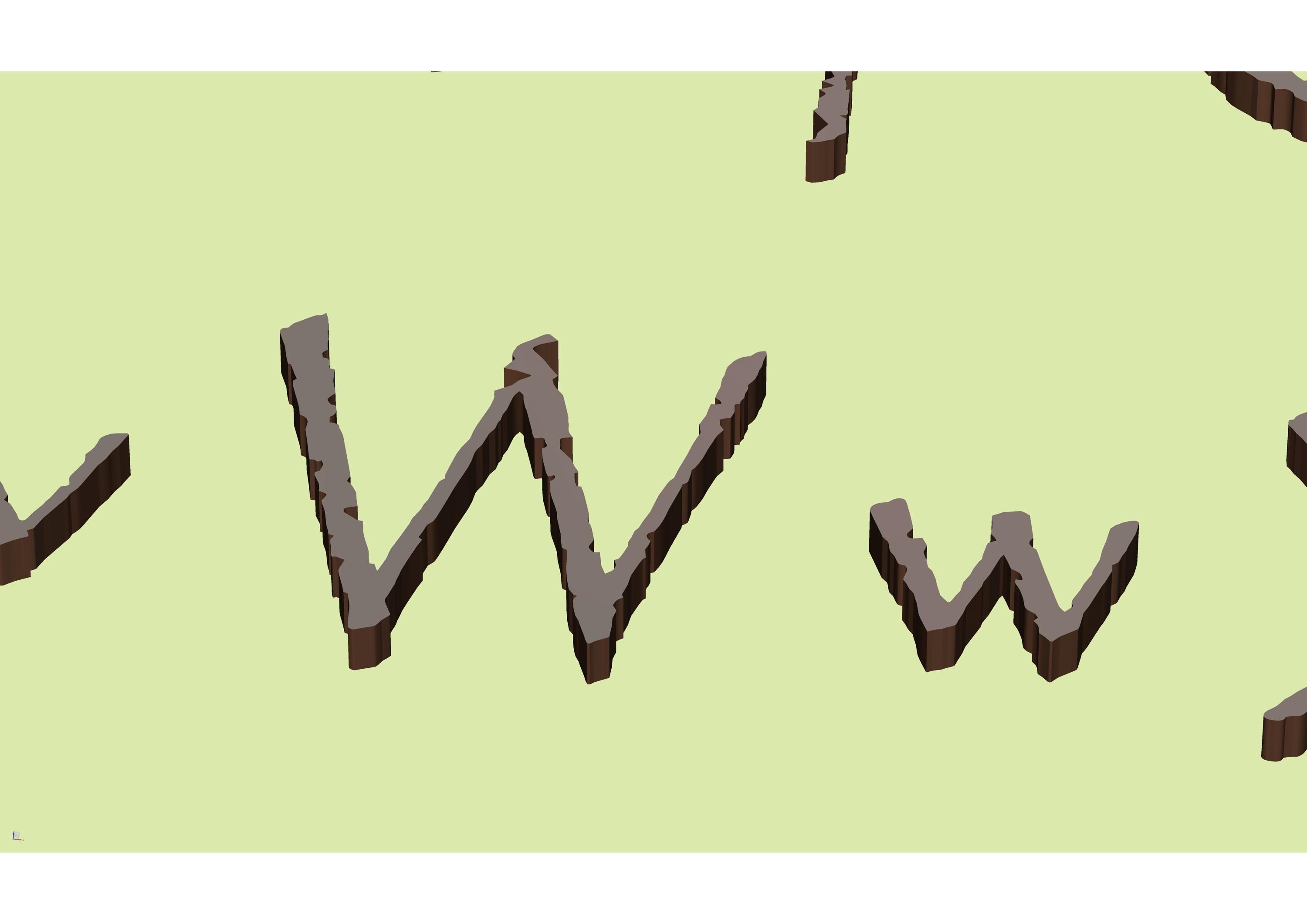 3D Printable English Alphabet Models - Uppercase & Lowercase Letters ...