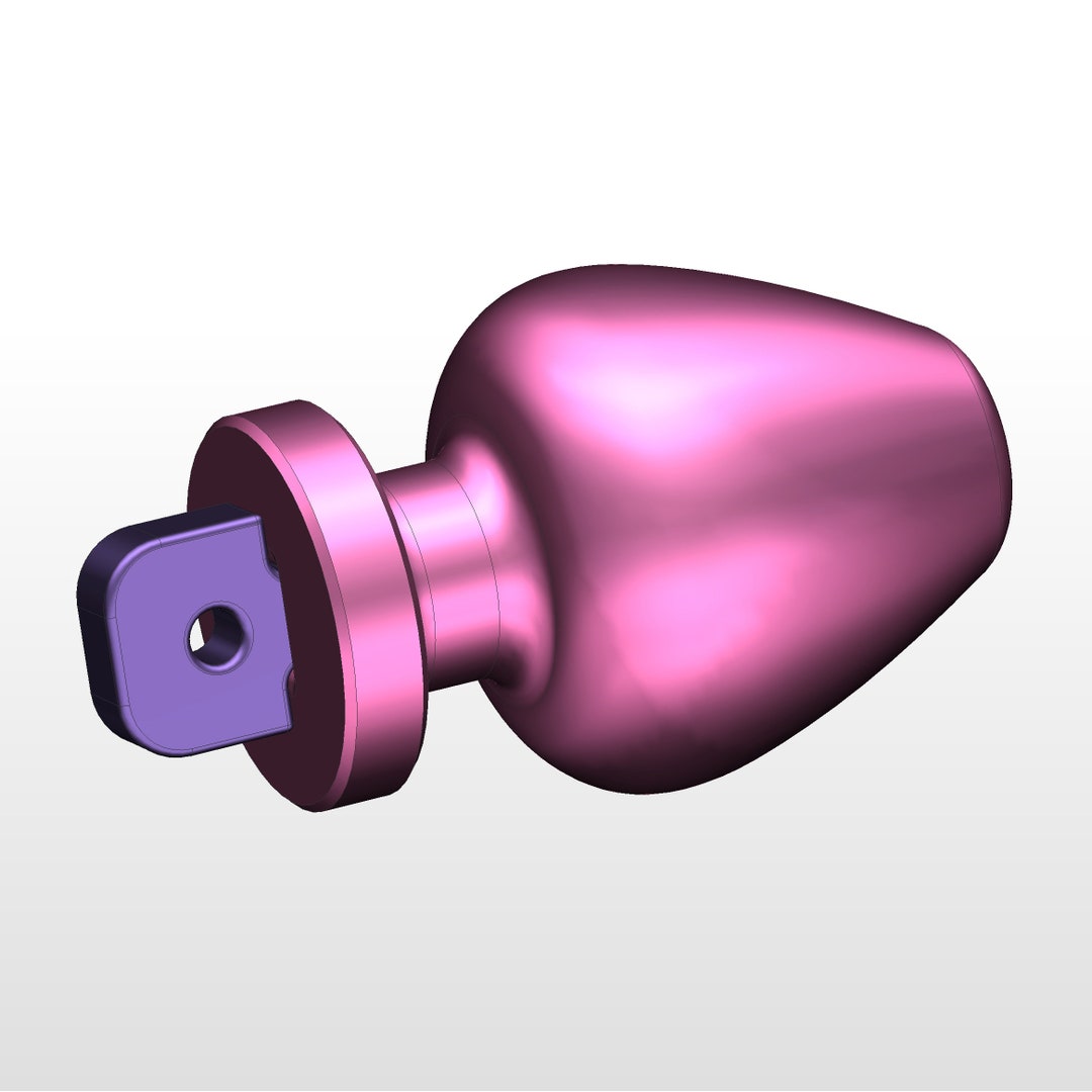 Anal Plug Stl Files Schlüsselanhänger 3d Modell 3d Etsy Österreich