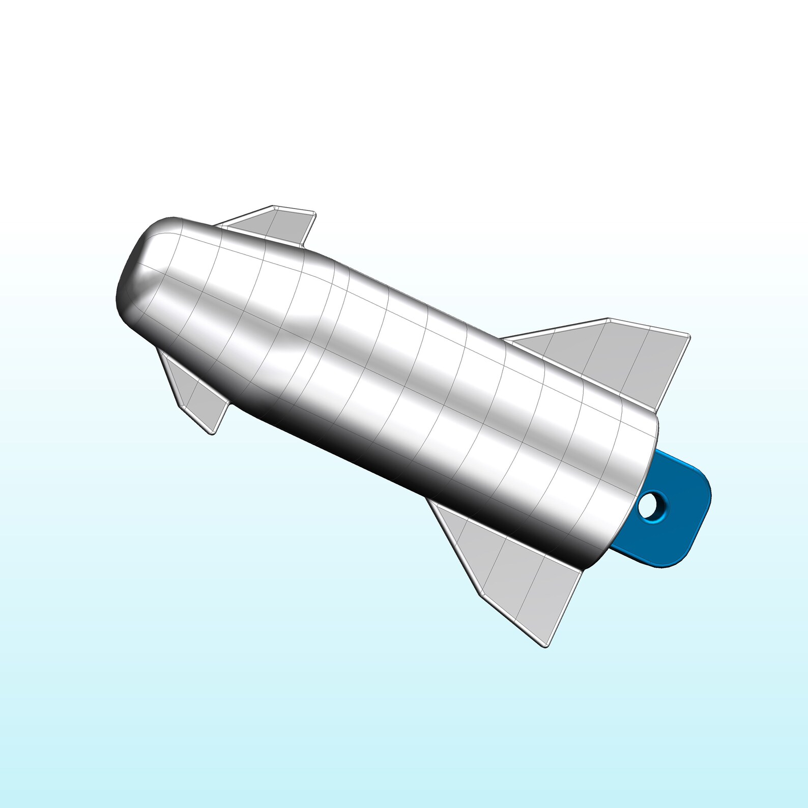 Starship Keychain Svg Stl Files 3d Print File. Keychain - Etsy UK