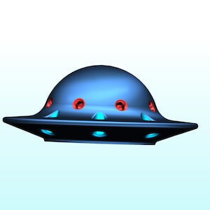 Keychain UFO Keychain Svg 3d Print File Keychain Rings. - Etsy