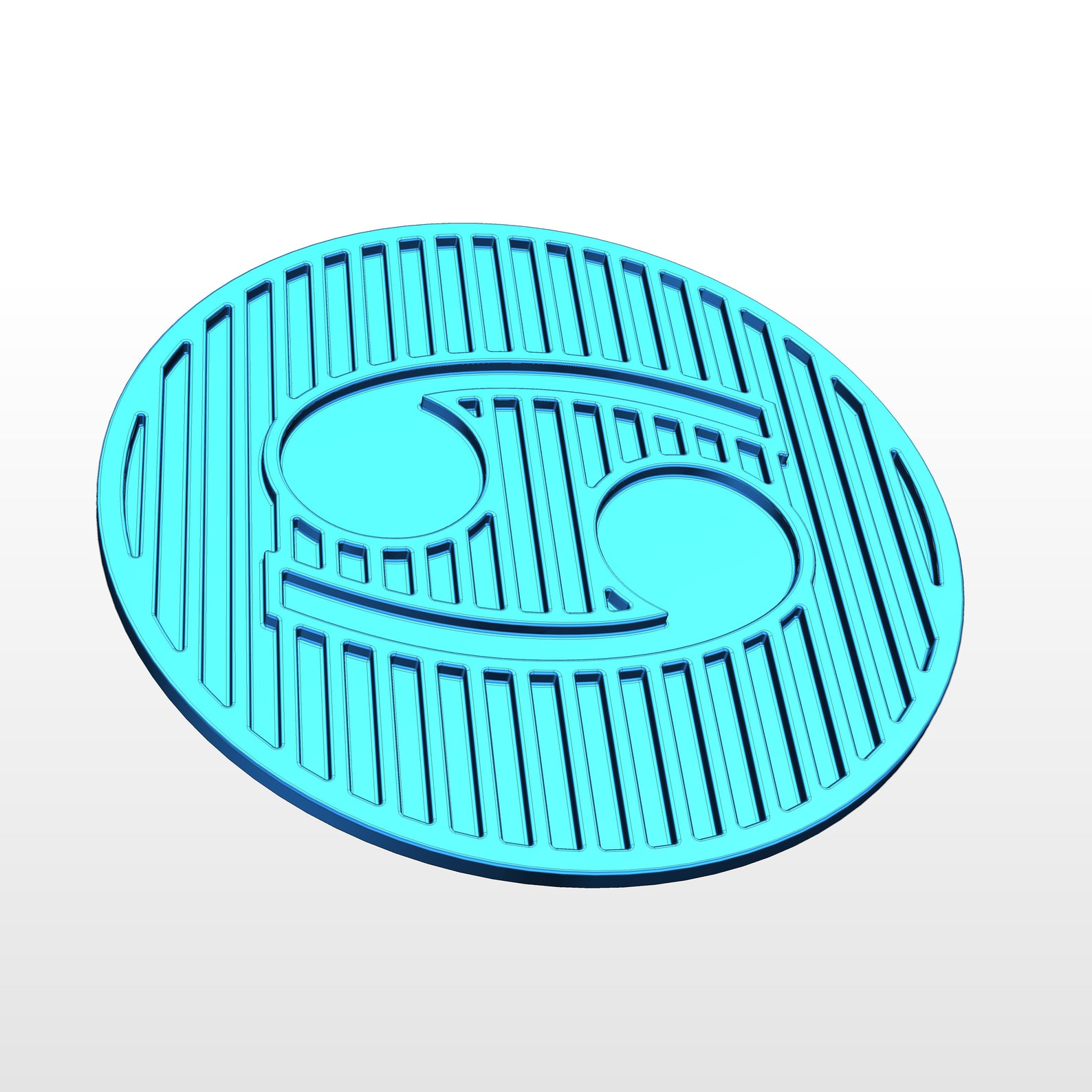 Drink Coasters 3d Print File Coaster Cnc Stl File 3d - Etsy