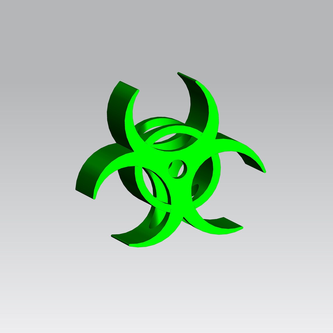 Biohazard Sign Straw Topper, 3d Print File, Stl Files. Tropical Straw ...