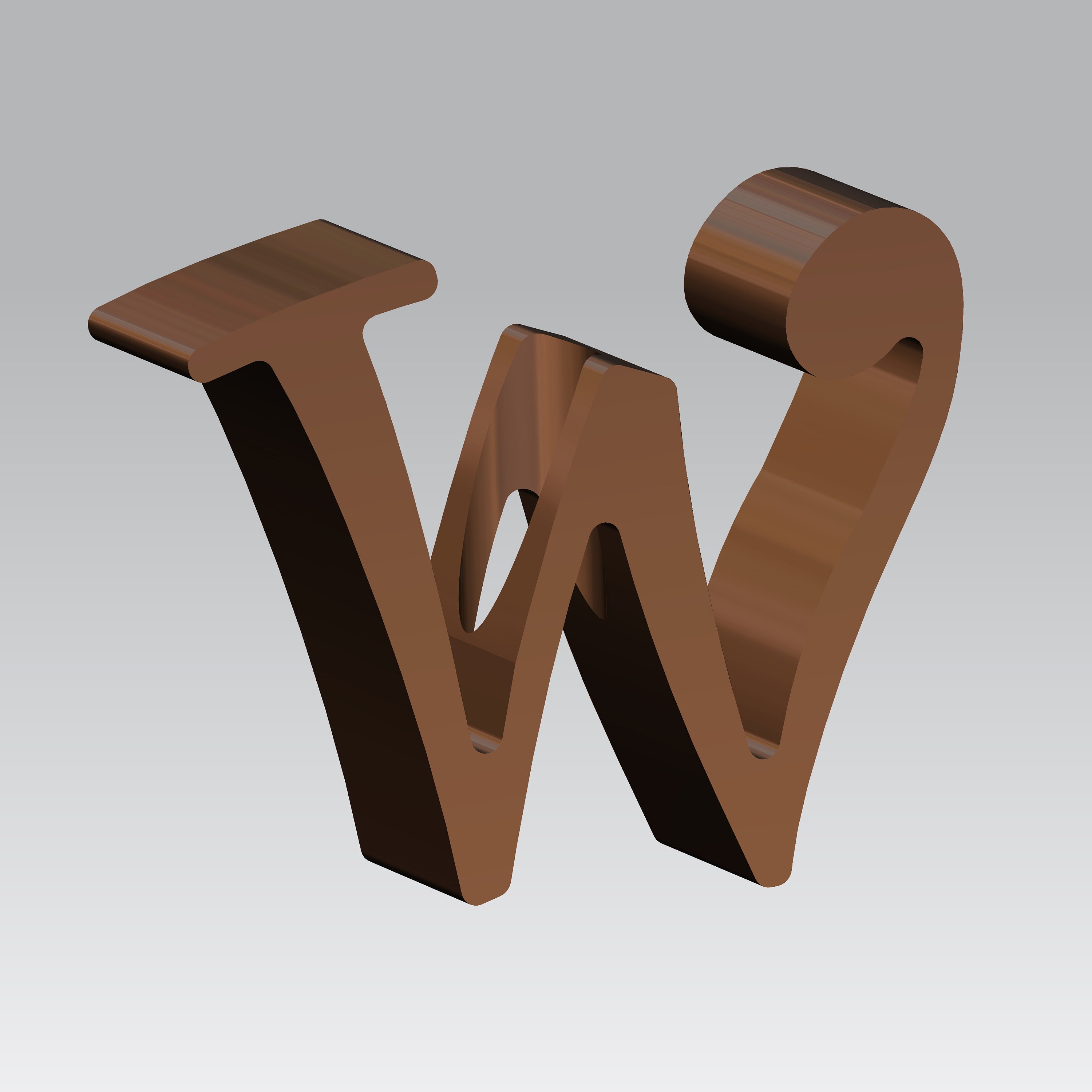 Alphabet Straw Toppers STL File for 3D Printing. ABC Straw Topper Mold ...