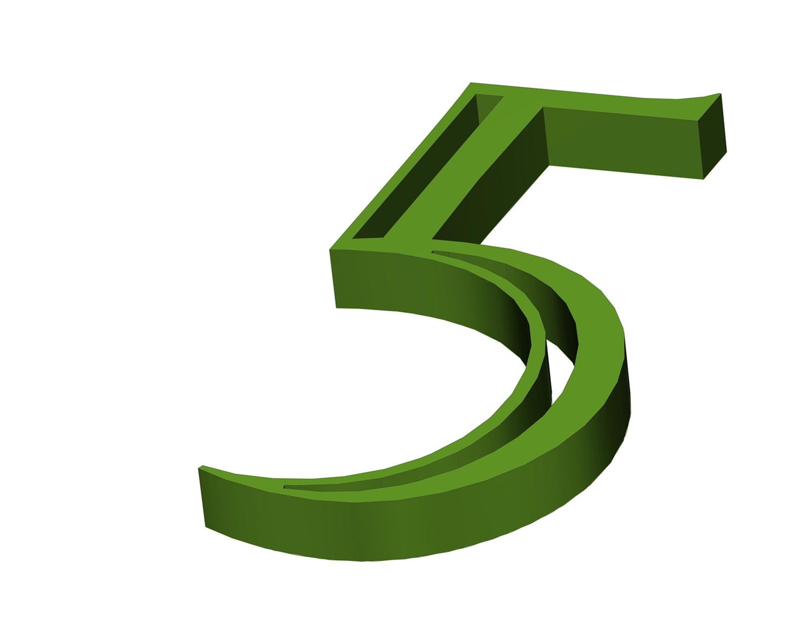 3D Printable Numbers Set - Elegant Designs Inspired by Castellar Font ...