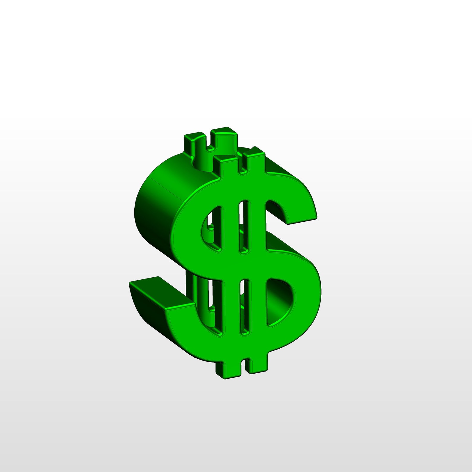 Straw Topper, Dollar Sign, 3d Print File, Stl Files. Tropical Straw ...