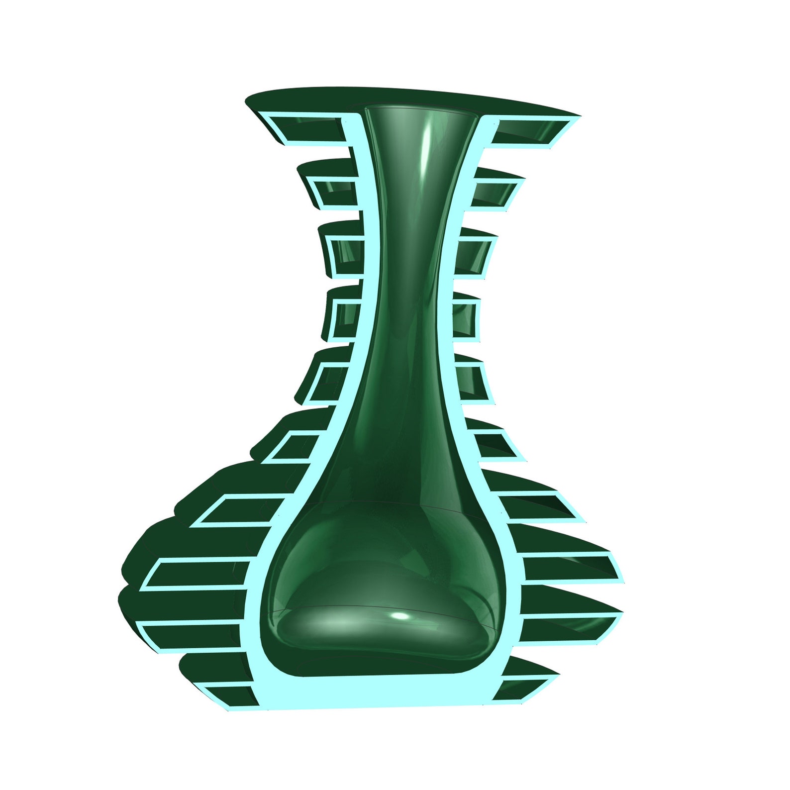 Bud Vase, Stl Files, Minimalist Vase, 3d Print File for Home Decor. 3D ...