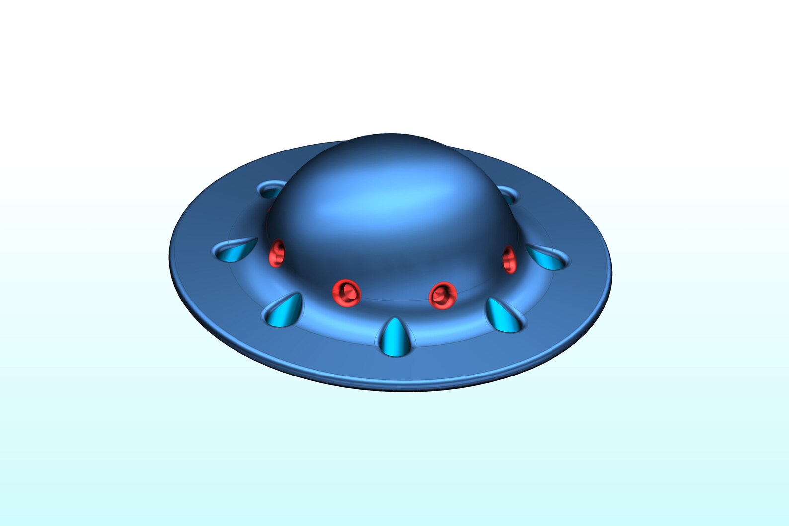 Keychain UFO Keychain Svg 3d Print File Keychain Rings. - Etsy