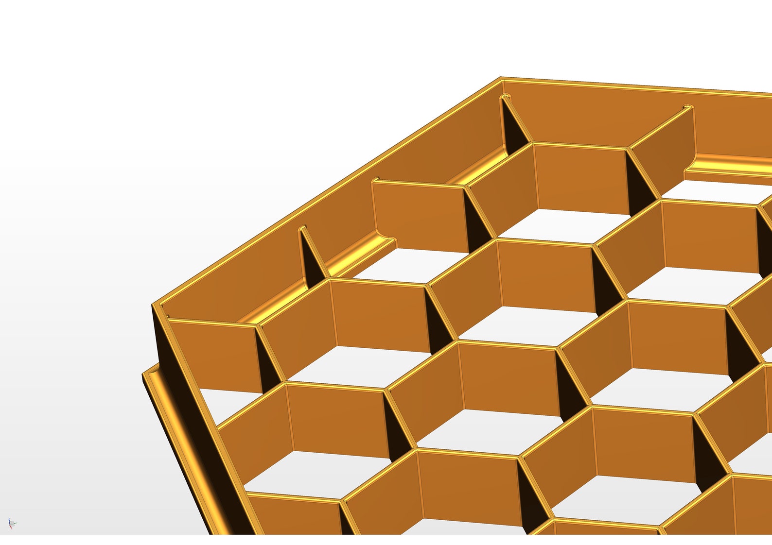 Honeycomb Cookie - Honeycomb Stl, Stl Files. Cookie Mold, Bee Biscuit ...