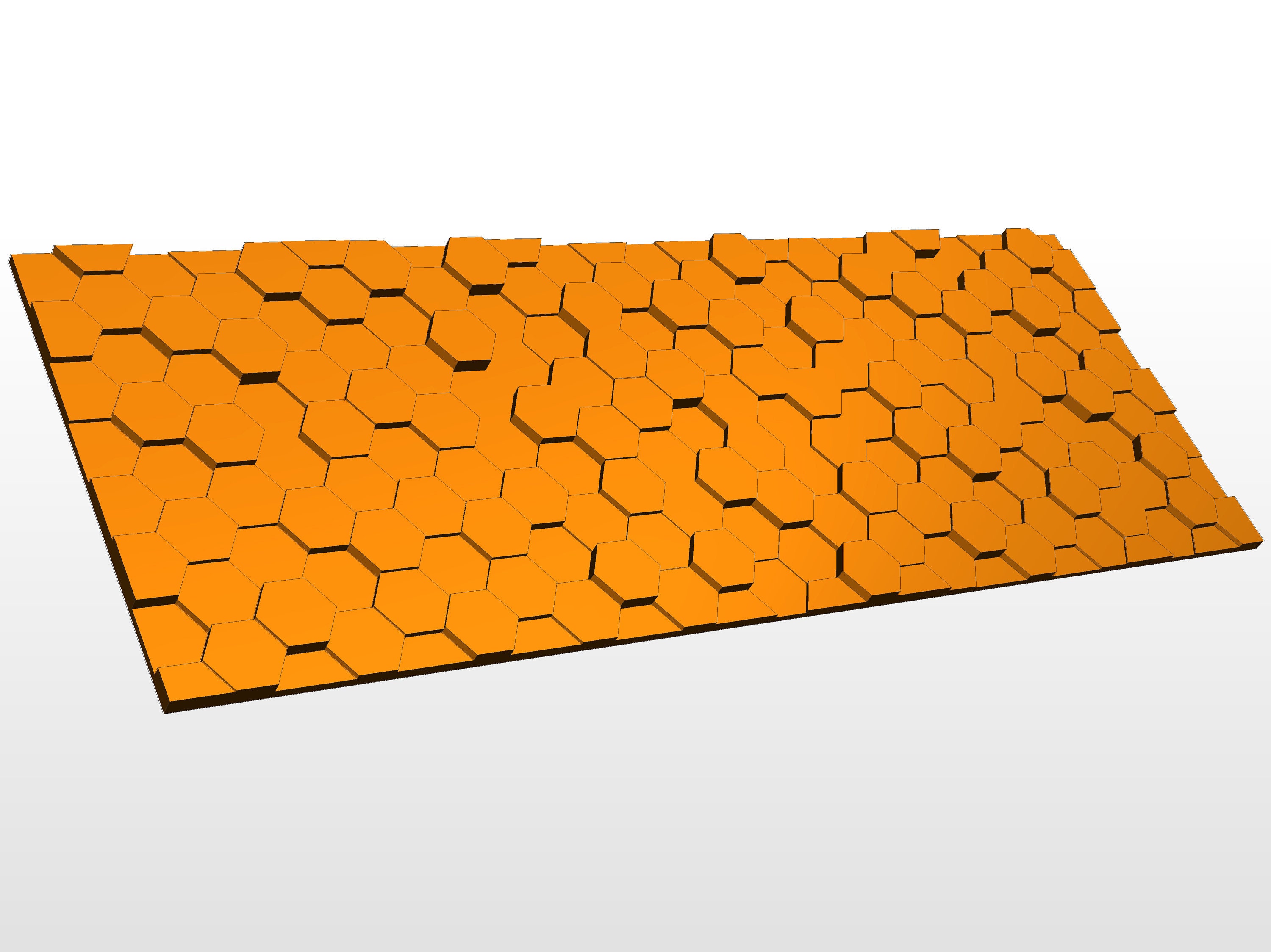 Honeycomb Wall Decor - Stl Files 3d Wall Art, Carved Wood Panel. 3d ...