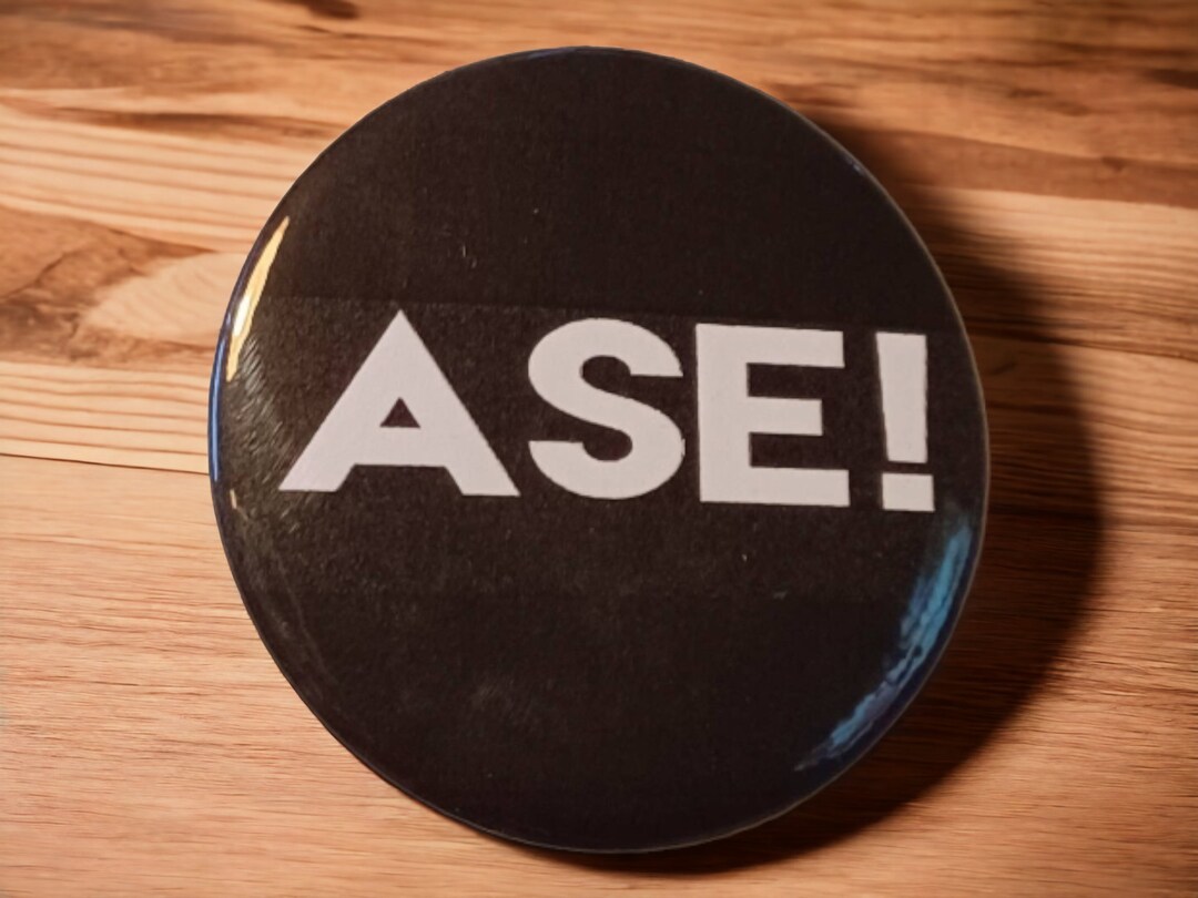 Ase! Statement Pin. Rare - Etsy