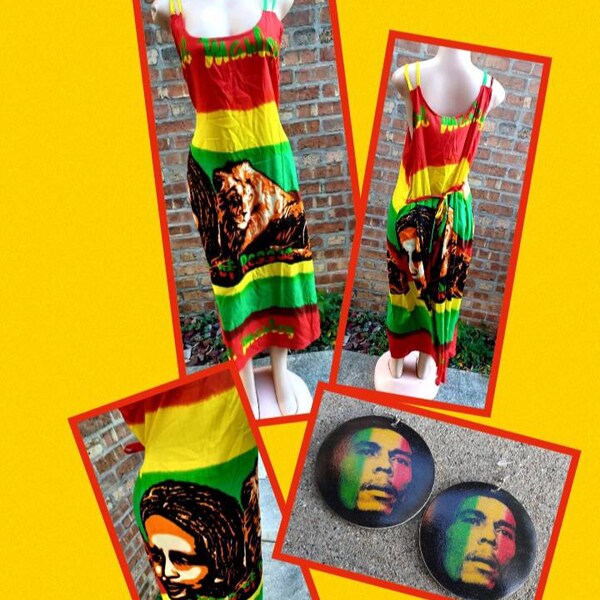 Bob Marley Dress - Etsy