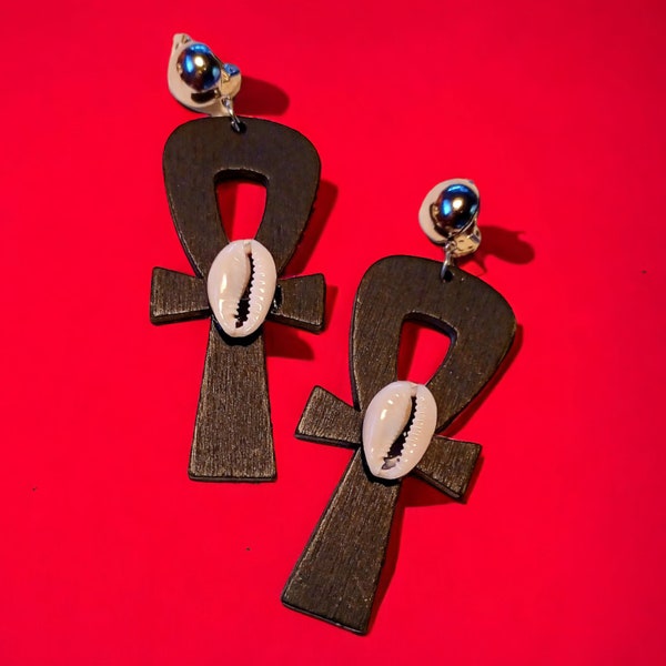 Ankh Earrings - Etsy