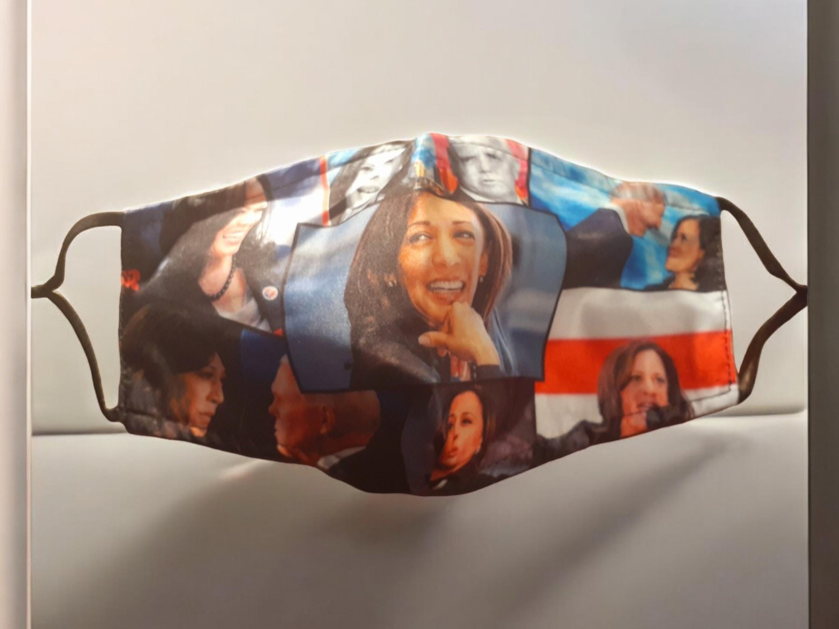 Rare Kamala Harris Face Mask New - Etsy