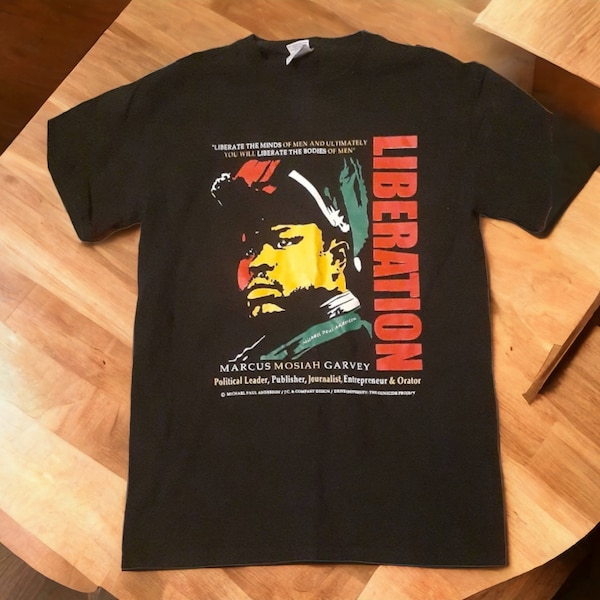 Vintage Marcus Garvey Shirt - Etsy