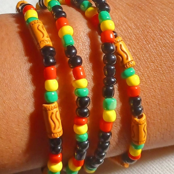 Rasta Bracelet - Etsy