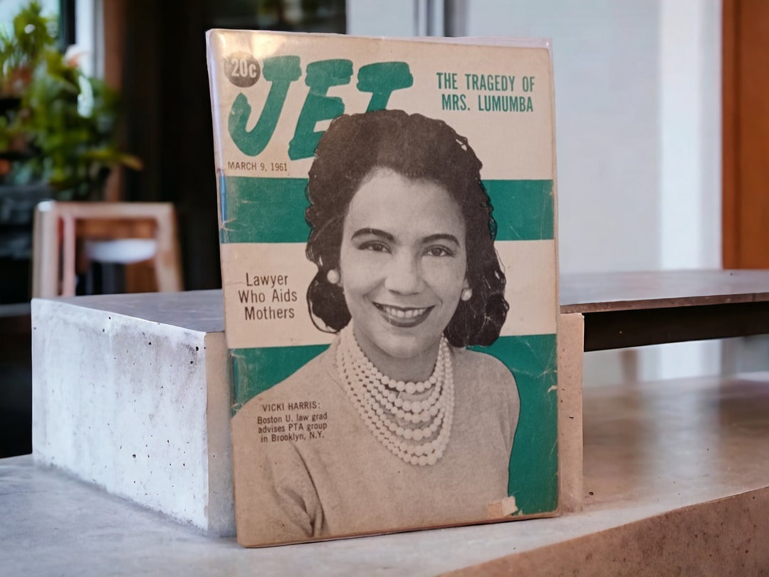Jet Magazine March 1961 Vicki Harris - Etsy