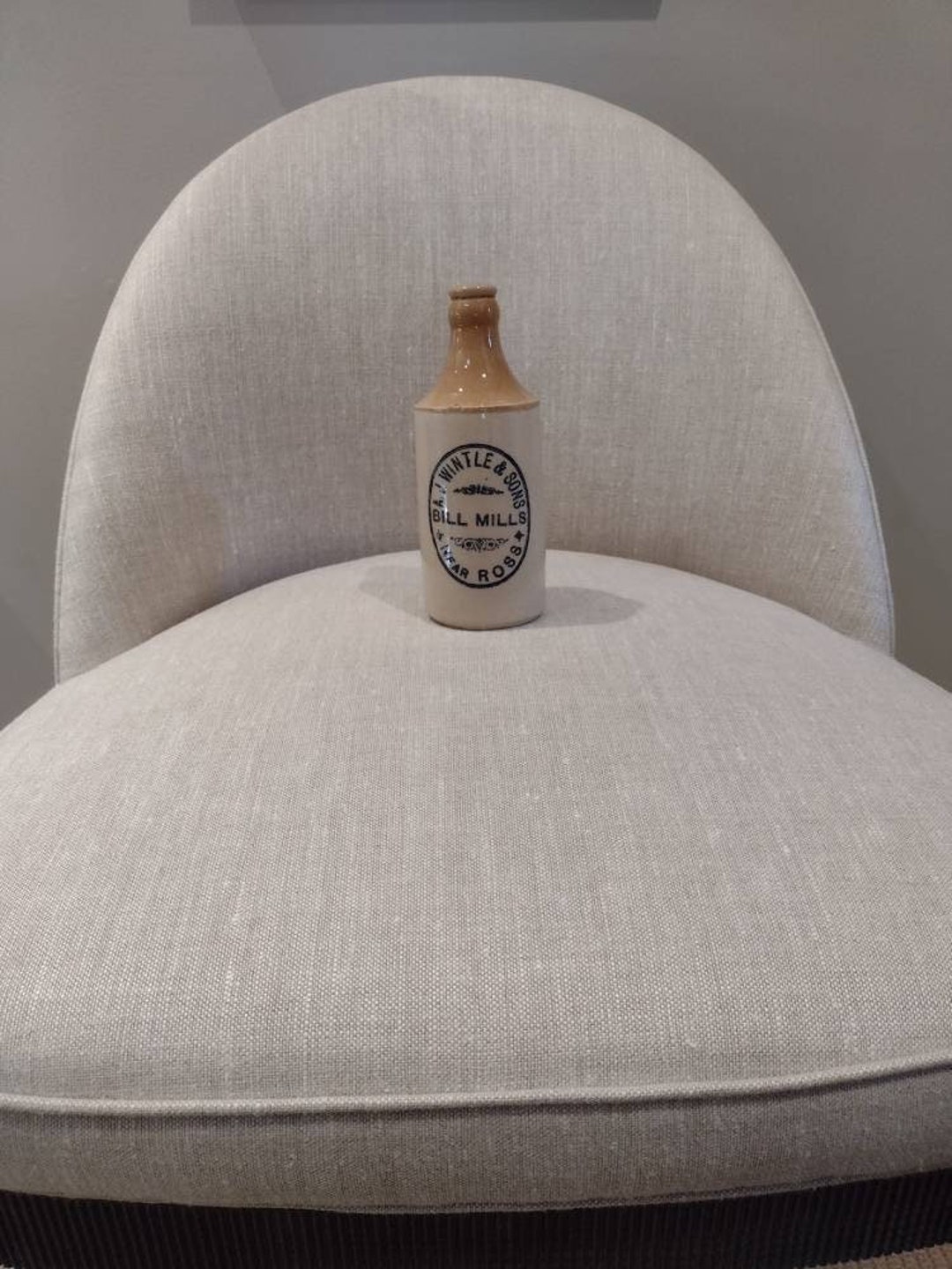A.J. Wintle & Sons Vintage English Stoneware Bottle - Etsy