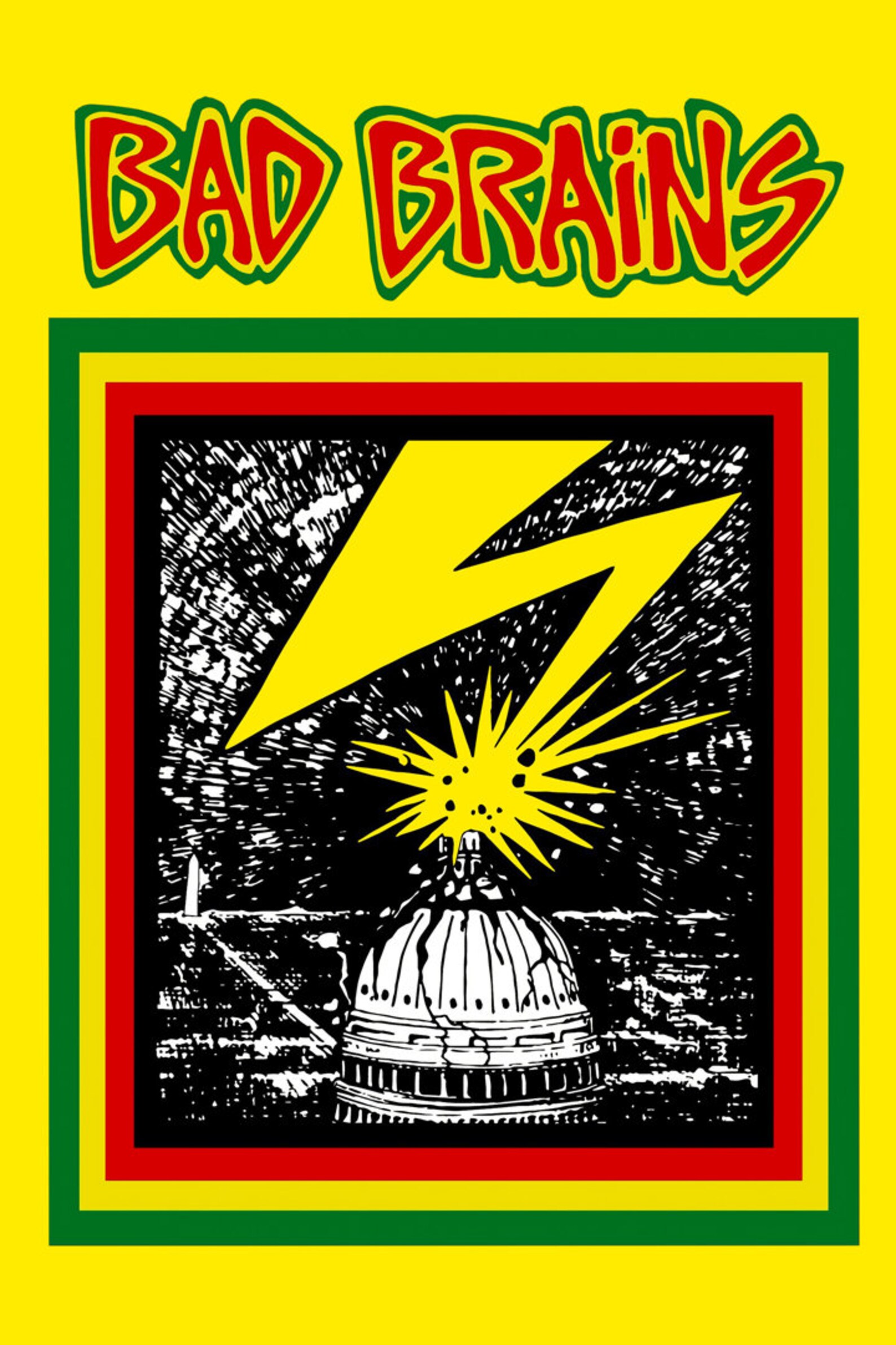 Bad Brains Yellow Tape Punk Art Wall Indoor Room Outdoor | Etsy