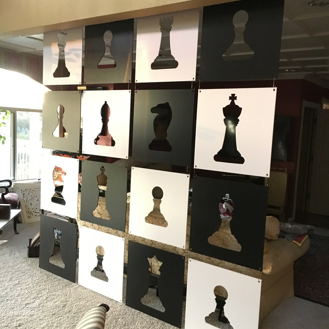 Game Room Wall Divider Black and White - Etsy