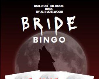 Book Club Bingo Fourth Wing by Rebecca Yarros Bingo Game Gift for Book ...