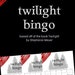 Book Club Bingo Twilight by Stephenie Meyer Bingo Game Gift for Book ...