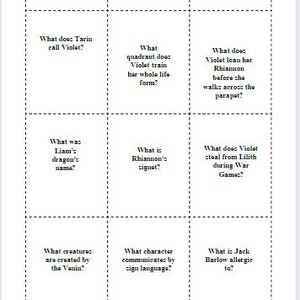 Book Club Bingo Fourth Wing by Rebecca Yarros Bingo Game Gift for Book ...
