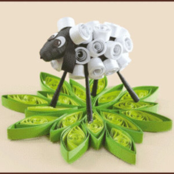 Quilled Sheep - Etsy UK