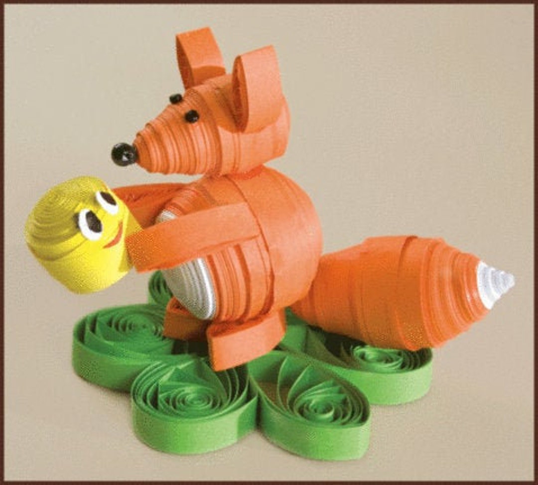 Quilling Kit for Beginners, Fox DIY Quilling Kit, Starter KIT, Crafts ...