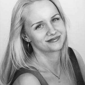 Custom Mother’s Day Portrait – Pencil Drawing From Photo, Personalized ...