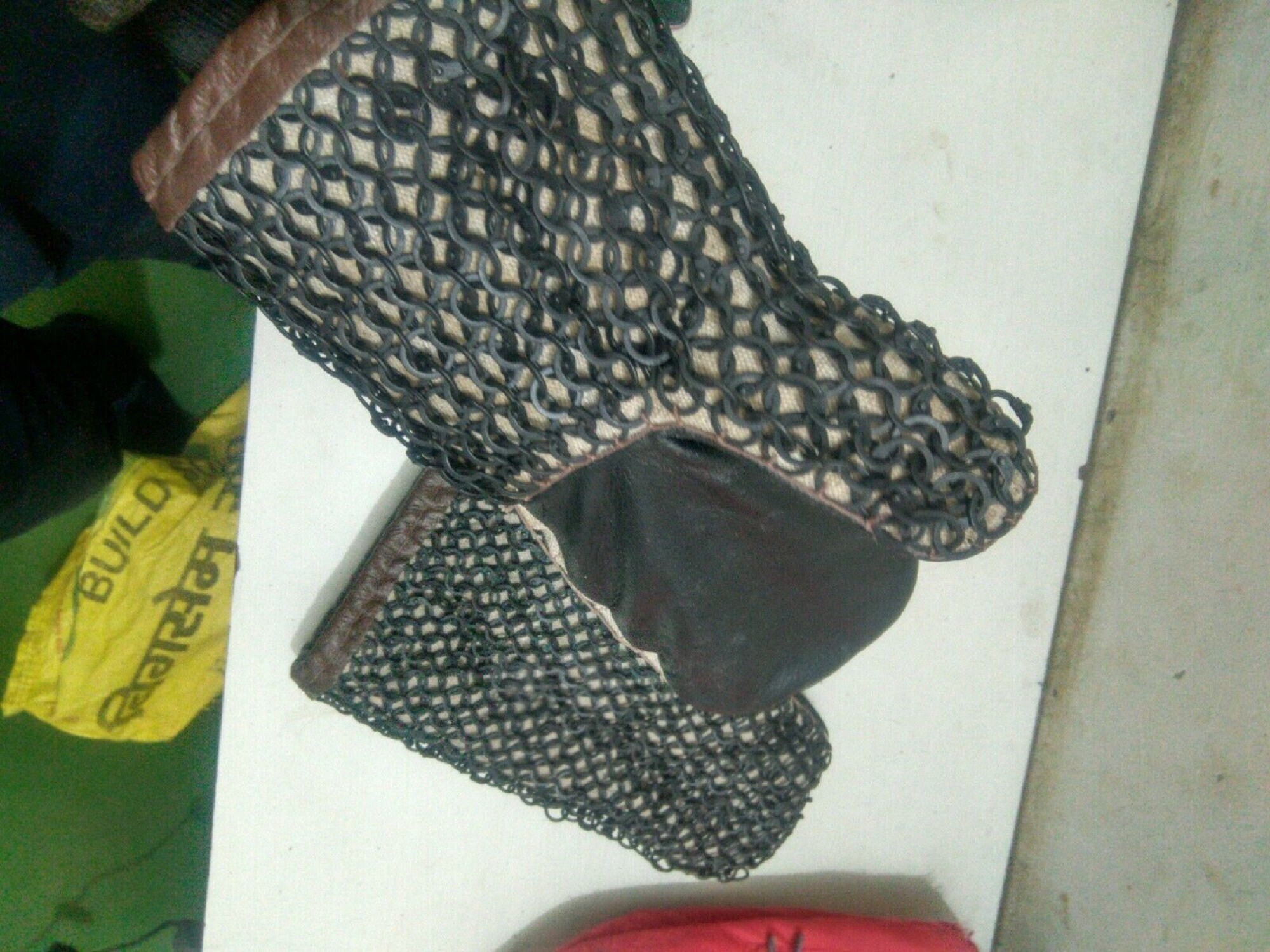 Chainmail Gloves Padded Medieval Gloves Battle Gloves Viking - Etsy