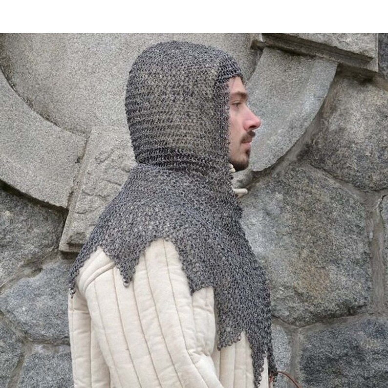 Chainmail Shirt 9mm Flat Riveted With Washer Chainmail Shirt - Etsy