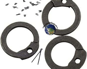 Titanium Chainmail Flat Rings - Etsy