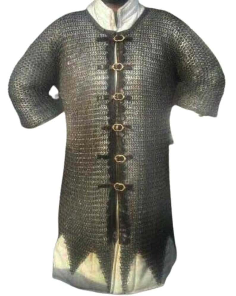 Chainmail Shirt 9mm Flat Riveted With Washer Chainmail Shirt - Etsy