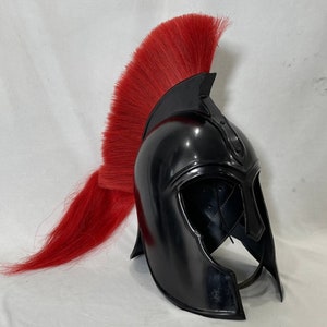 Antique Armor Troy Achilles Helmet Medieval Knight Crusader Greek ...