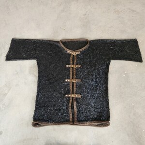 Chainmail Shirt With Skirt Chainmail Champion Front Open Flat Ring ...