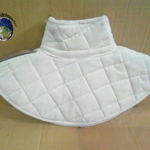 Medieval Padded Gambeson Collar Gorget Arming Neck Armor - Etsy