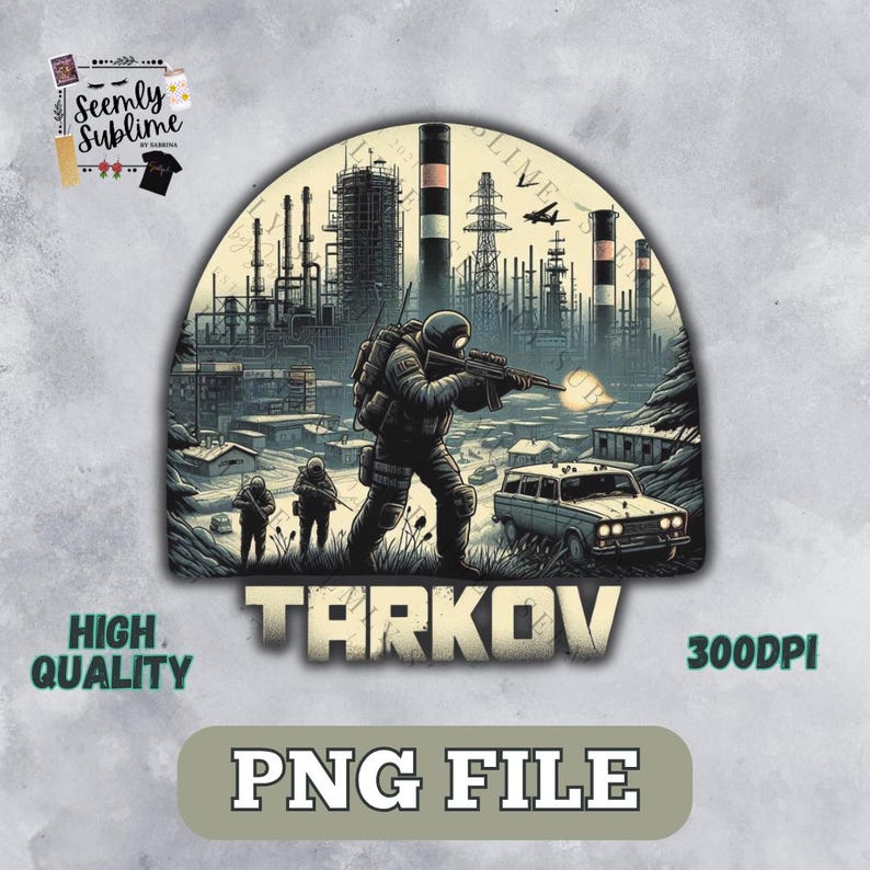TARKOV PNG File - Etsy