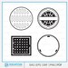 Street Manhole Svg, Manhole Cover Png, Sewer Lid Svg, Street Svg ...