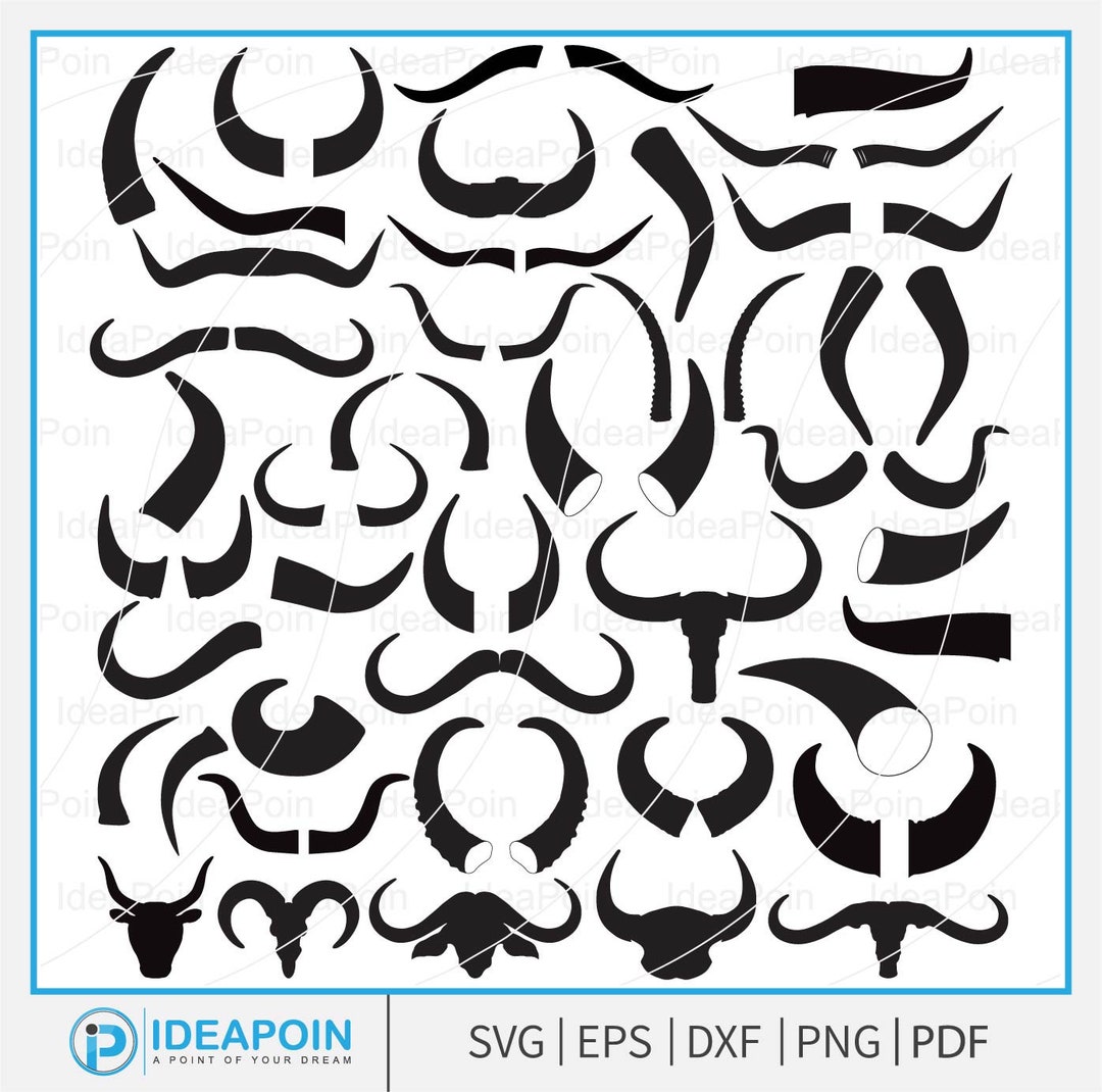 Buffalo Horn Svg, Drinking Horn, Buffalo Svg, Horn Svg, Buffalo Horns ...