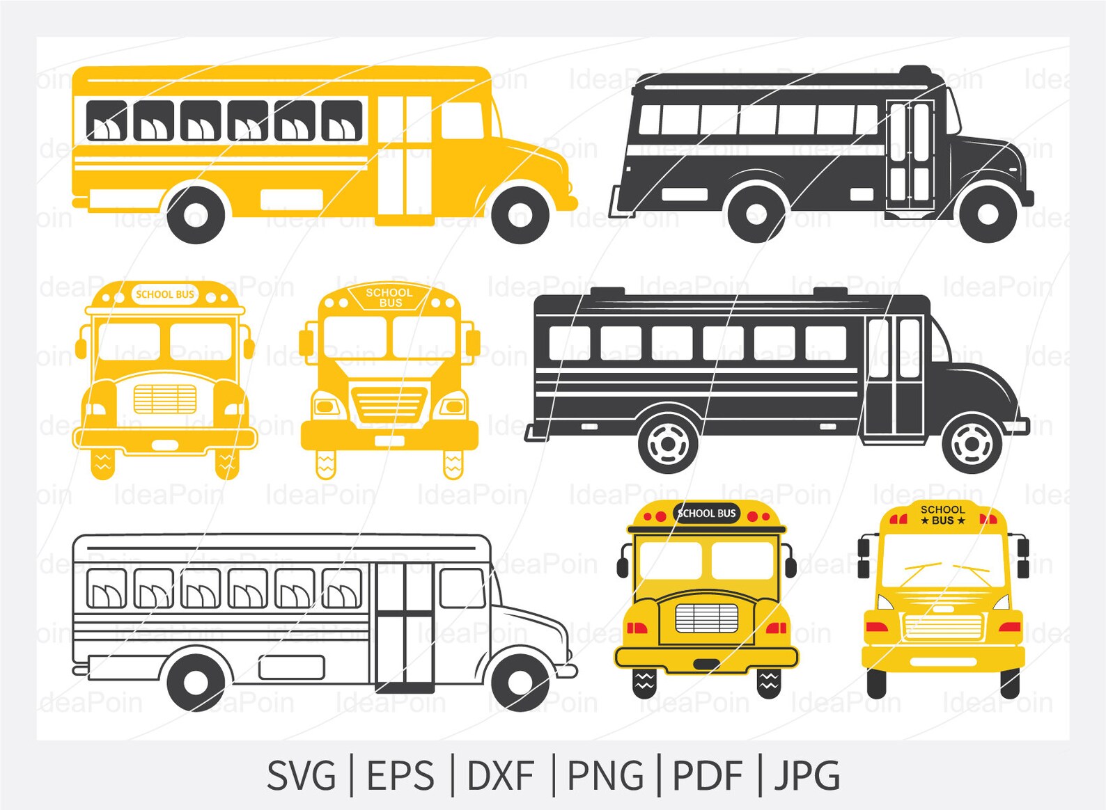 School Bus SVG School Bus Svg Bundle School Bus Decal - Etsy Canada