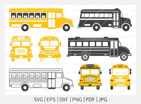 School Bus SVG School Bus Svg Bundle School Bus Decal - Etsy