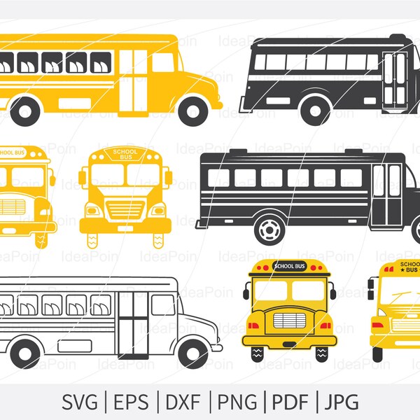 School Bus Decal - Etsy