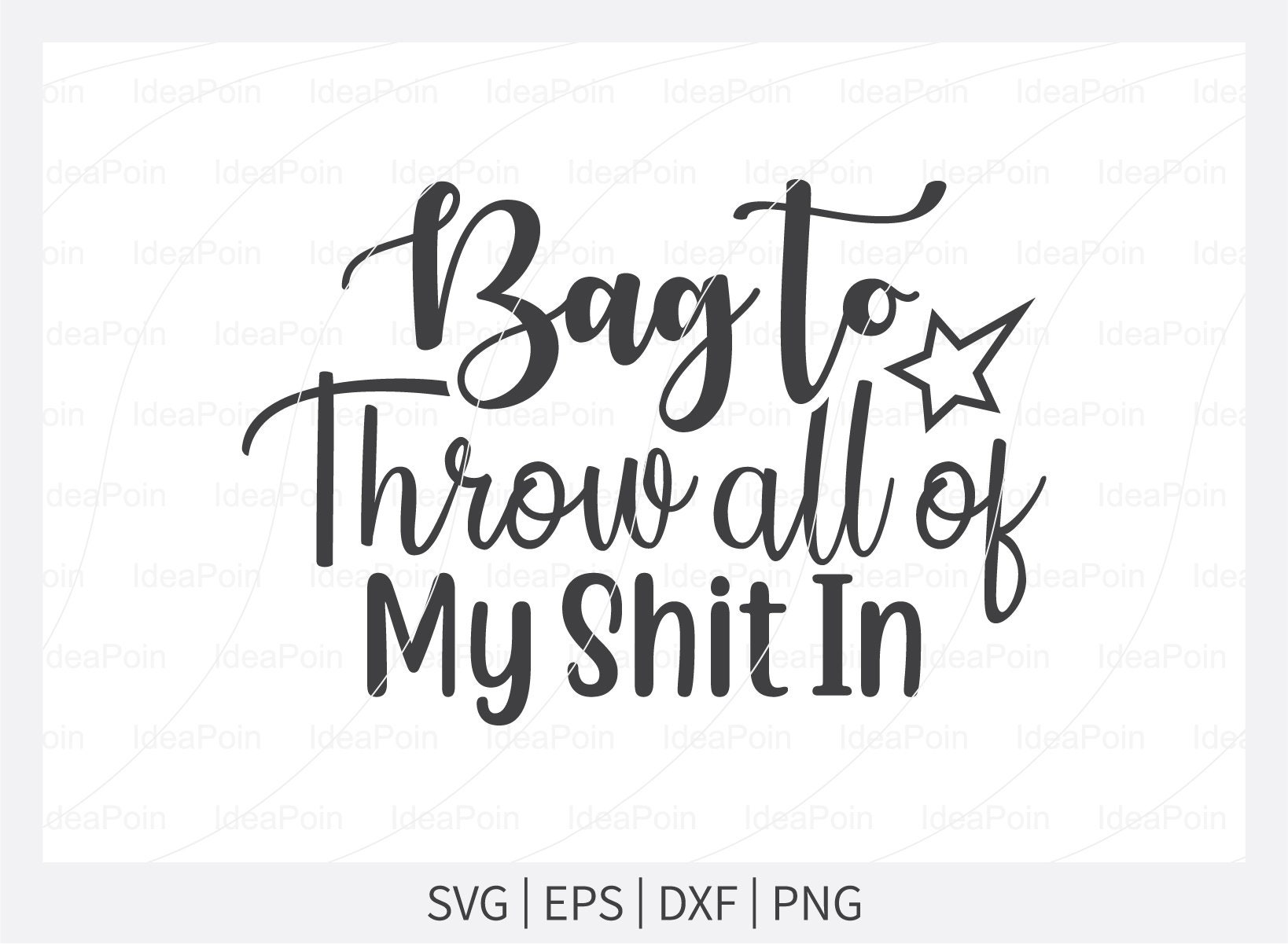 Edgy Zipper Tote Sayings Svg Edgy Zipper Svg Tote Bag Svg - Etsy