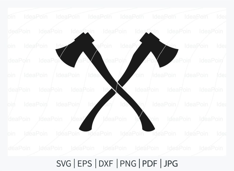 Axe Svg Crossed Firefighter Axe Svg Cross Axe Svg - Etsy