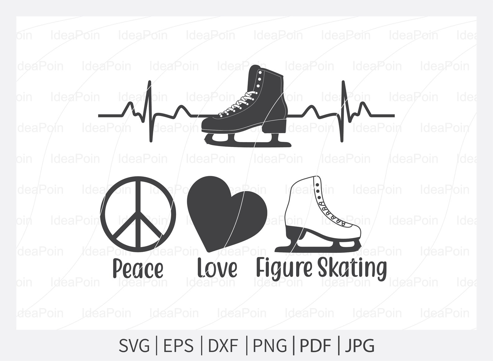 Figure Skating SVG Figure Skating Bundle Figure Skating - Etsy