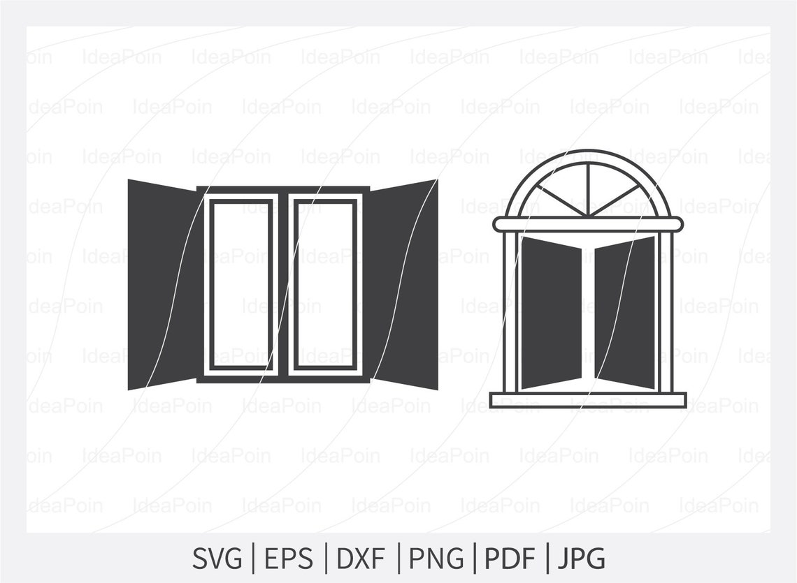 Windows Bundle Svg Windows Svg Window Frame Png Casement - Etsy