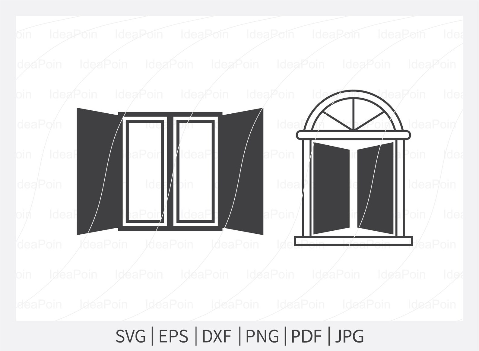 Windows Bundle Svg Windows svg Window Frame Png Casement | Etsy