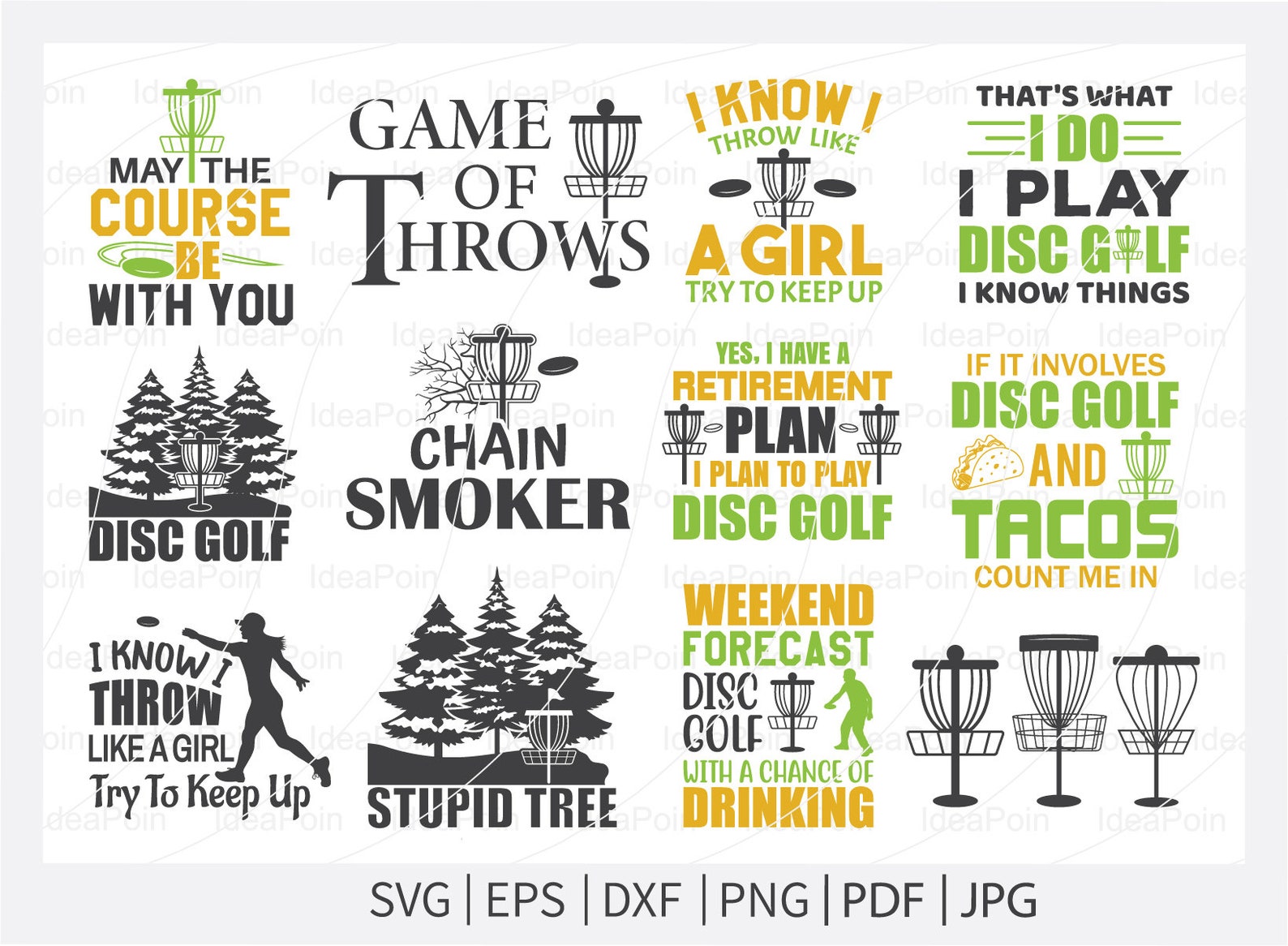 Disc Golf Svg Bundle Disc Golf Svg I Love Disc Golf Disc - Etsy