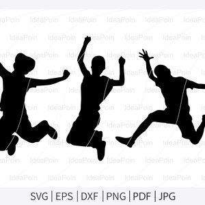 Kids Jumping Svg, Kids Jump Svg, Kids Jumping Bundle, Kids Jumping ...