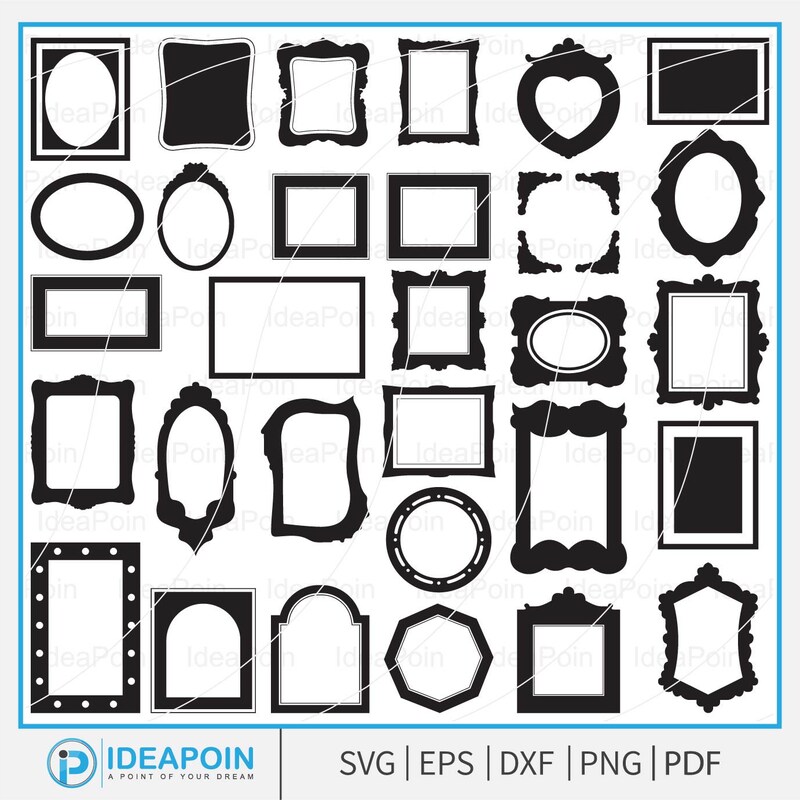 Picture Frame Svg - Etsy